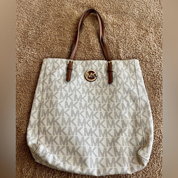 Michael Kors | Bags | Michael Kors Signature Monogram Tote Bag | Poshmark